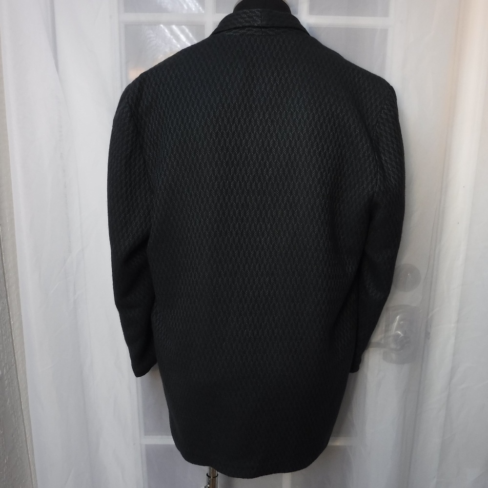*Factice Gray&Black Herringbone Pattern Jacket* - Gem